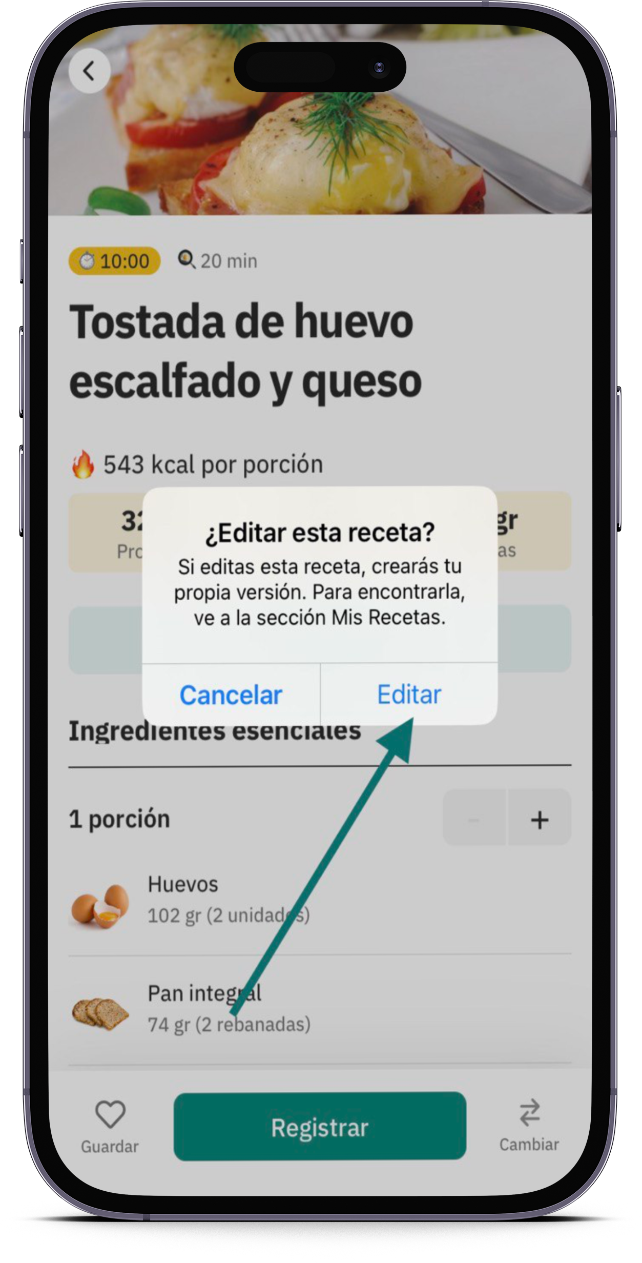 ¿Cómo puedo añadir un ingrediente a mi receta? – Centro de ayuda Unimeal