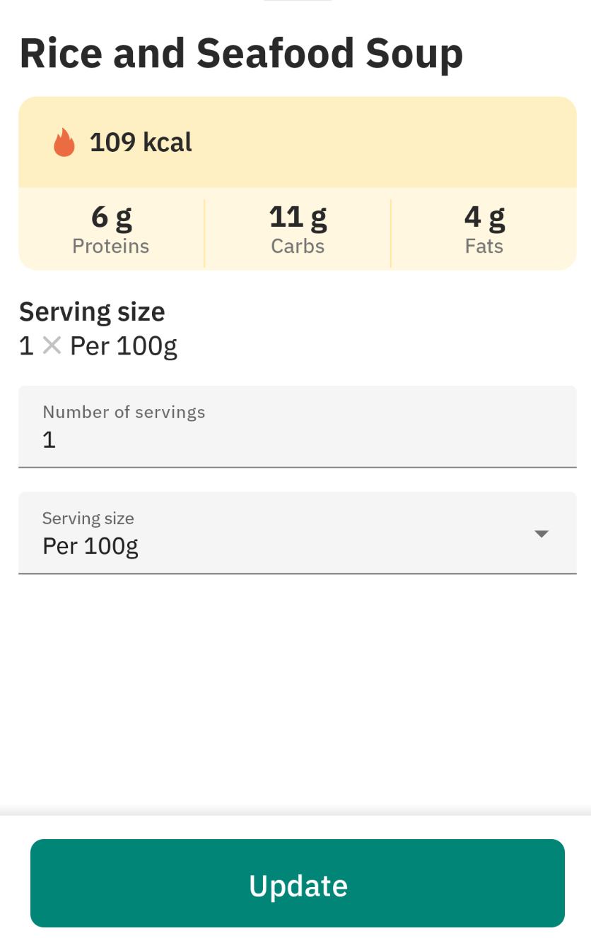 How do I add my own meals? – Unimeal